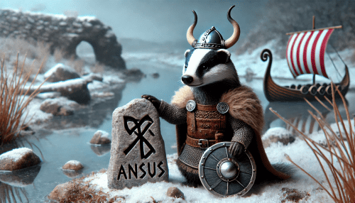 Ansuz, significado da runa.